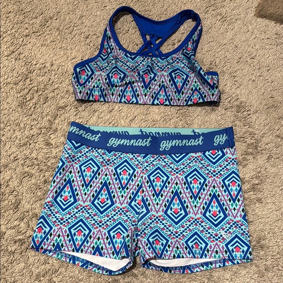 Justice | Matching Sets | Justice Blue Gymnast Activewear Set | Poshmark